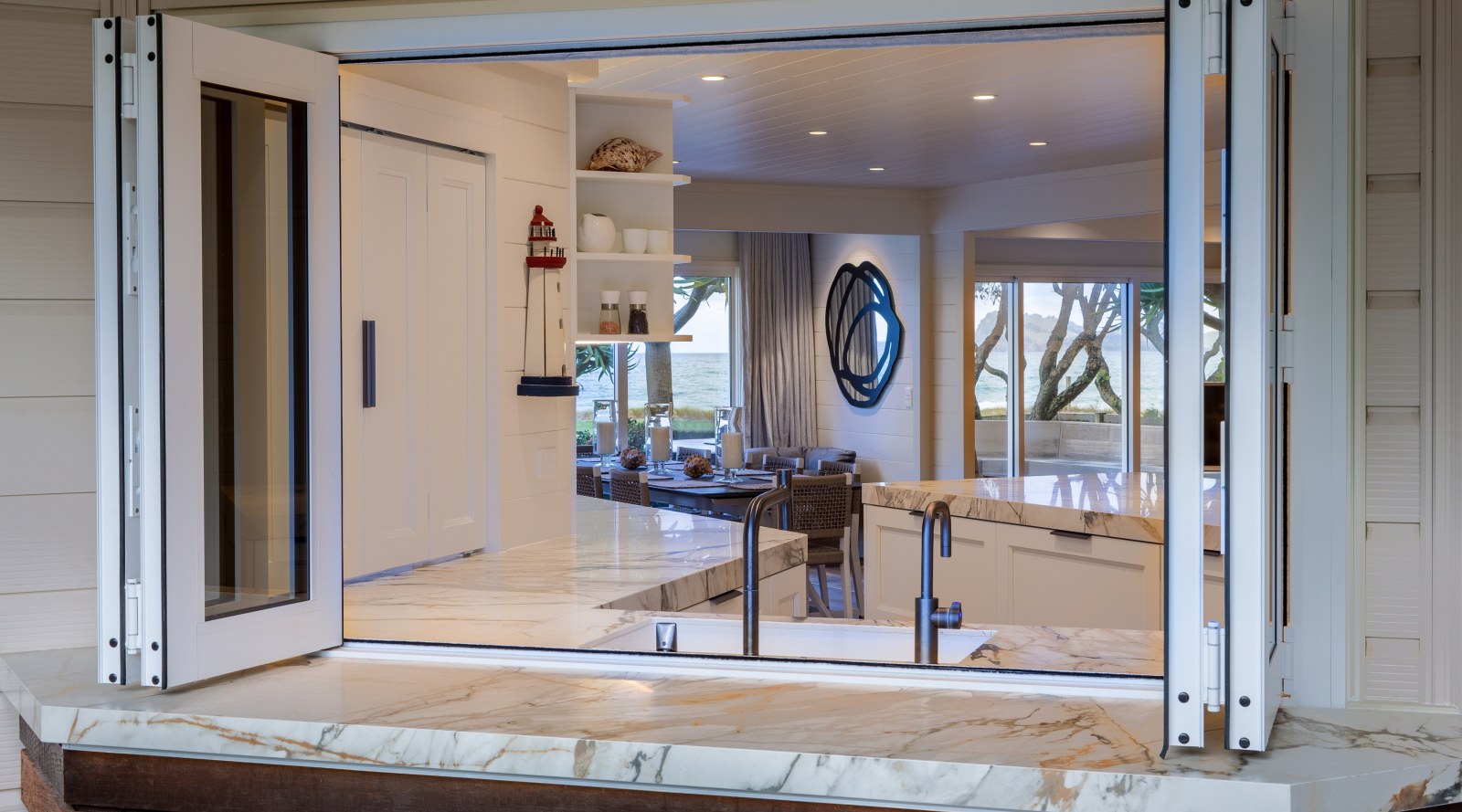 Servery window makes an impact for this kitchen | Trends