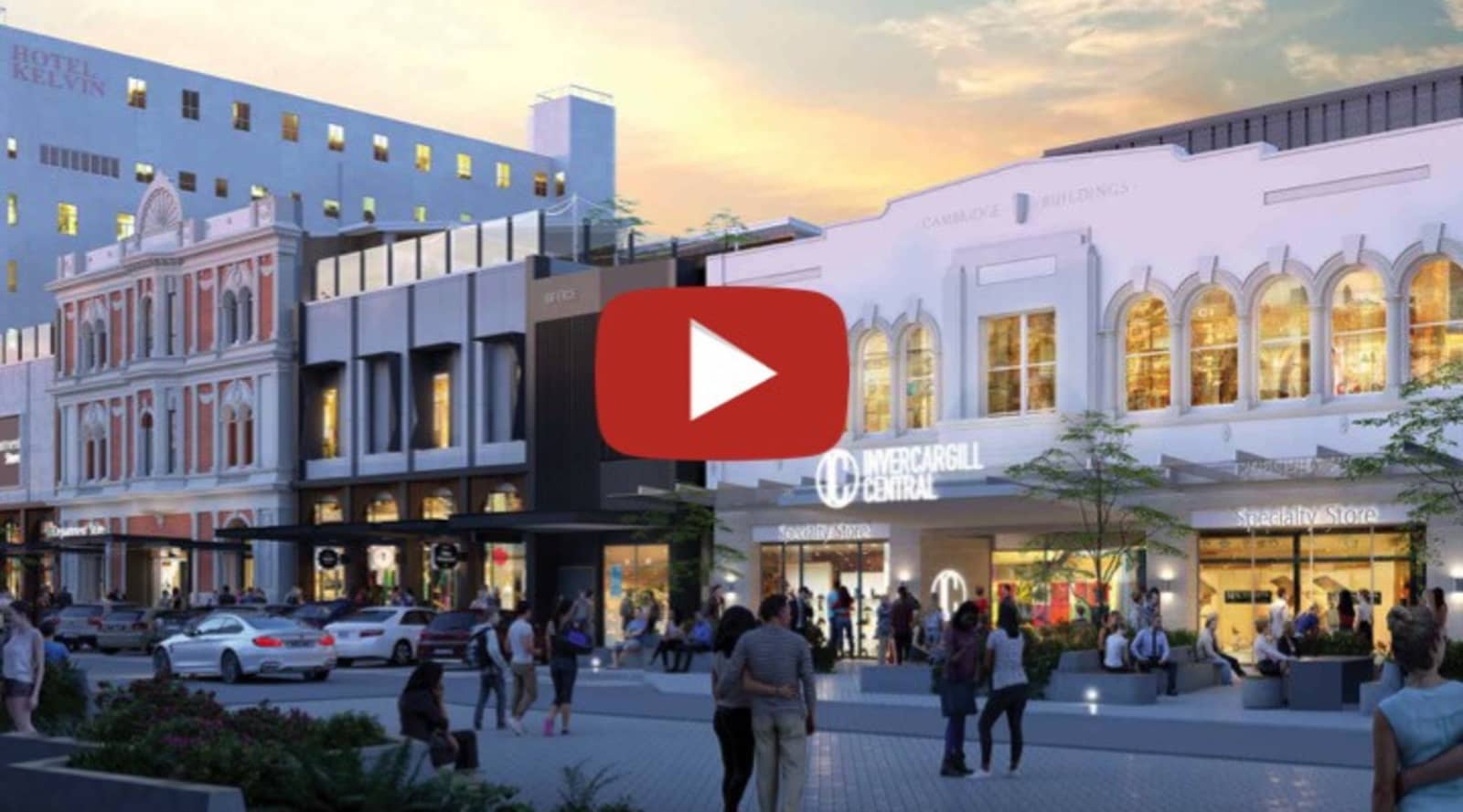 Fly-through: Invercargill Central | Trends
