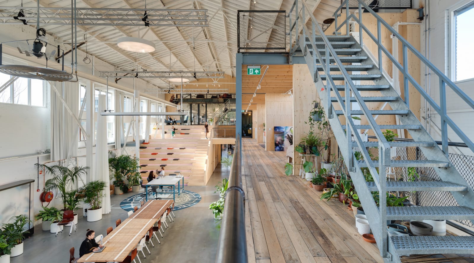 Mixed use design studio from repurposed warehouse | Trends