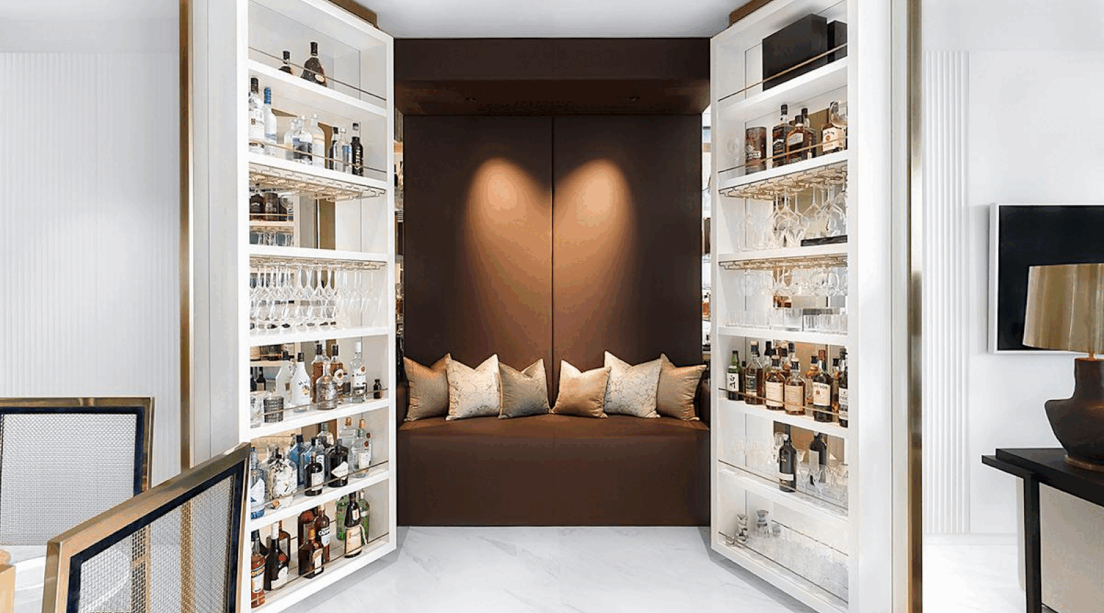Concealed bar area | Trends