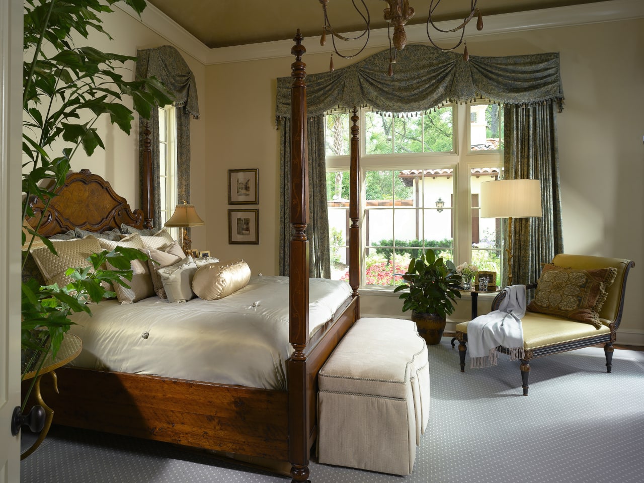 Window Treatments Mediterranean Revival Mediterranean Revival