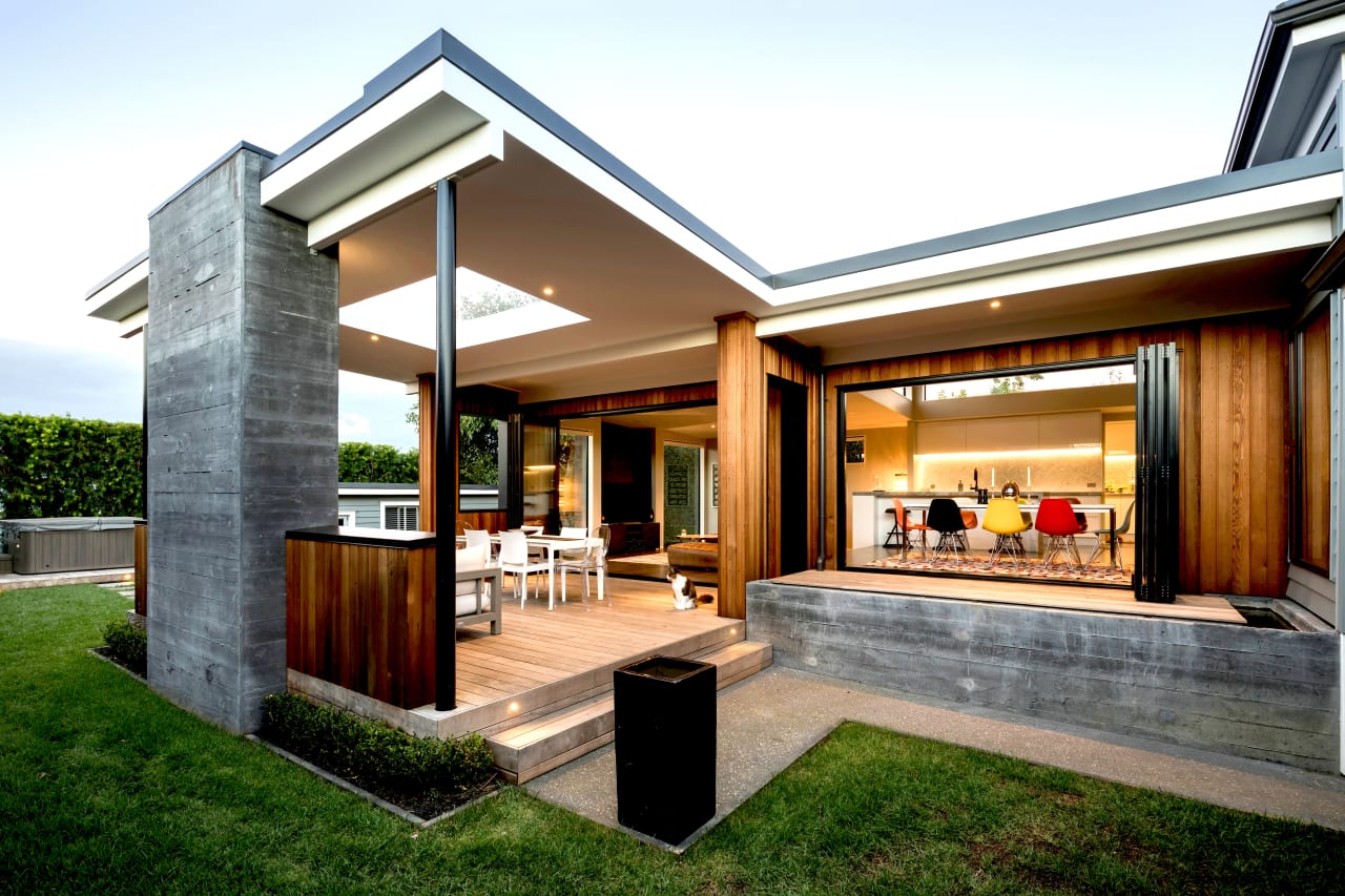 Modern Villa Back MODERN VILLA SEEFF Mauritius