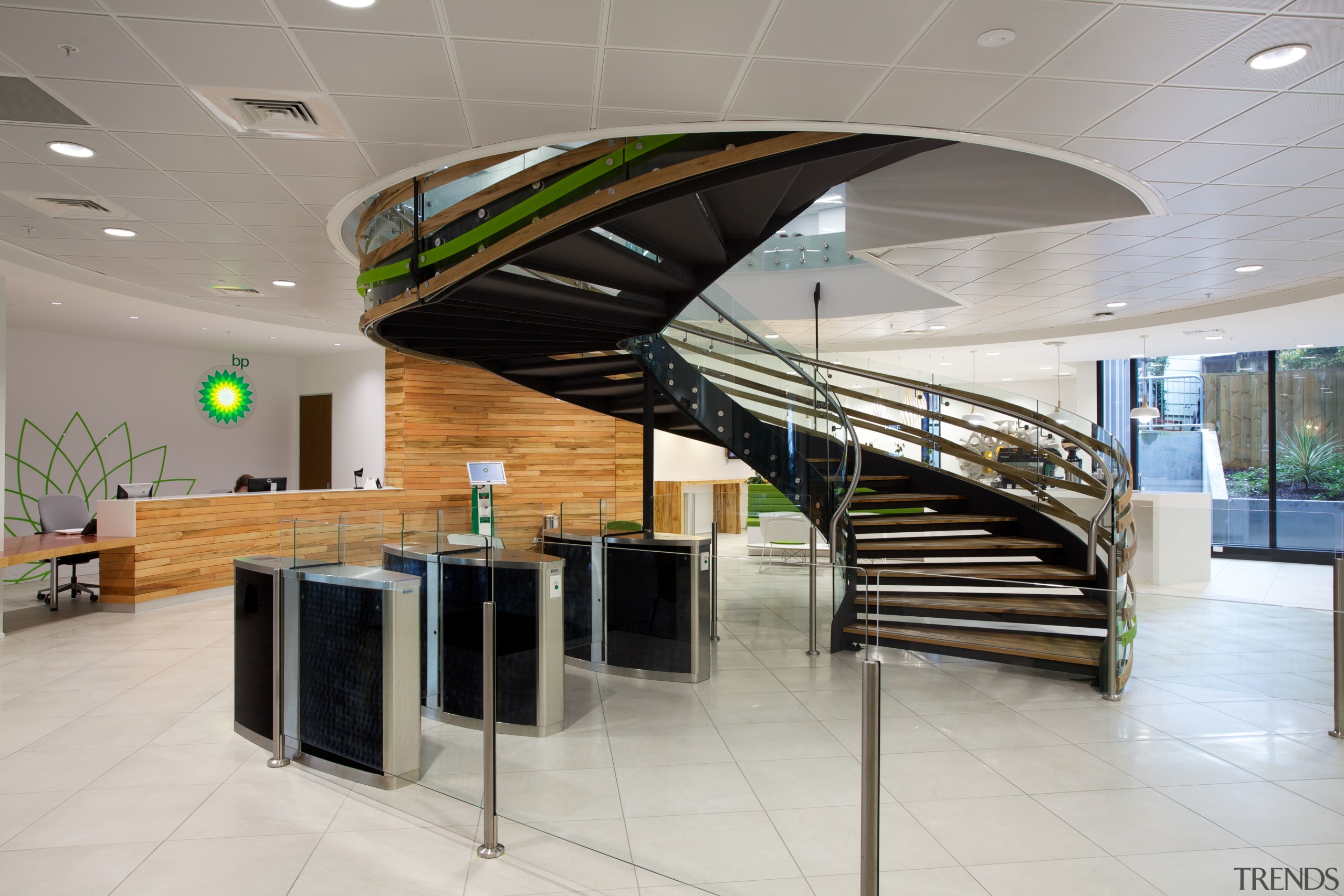 The Stair In The New BP Head Office Gallery 2 Trends