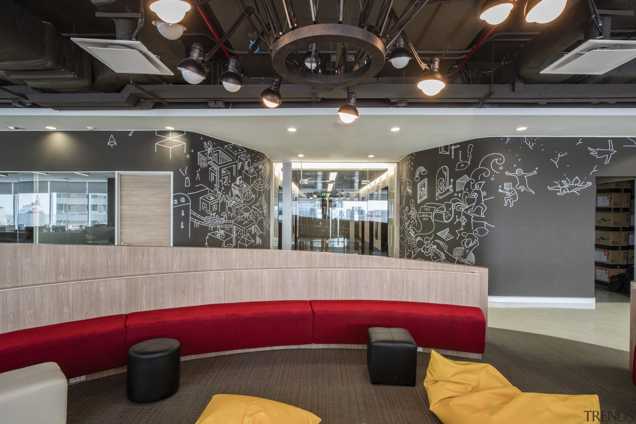 A semi-enclosed collaboration area ... - Gallery - 10 | Trends