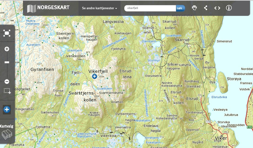 Lag dine egne turkart ⋆ Vikerfjell.com