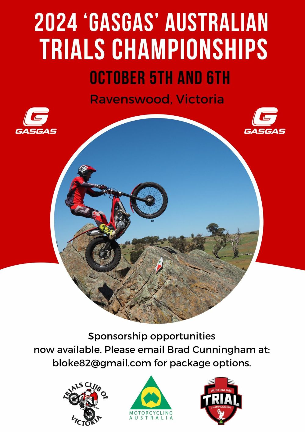 GASGAS Australia Announced as Major Sponsor of the… | Trials Australia
