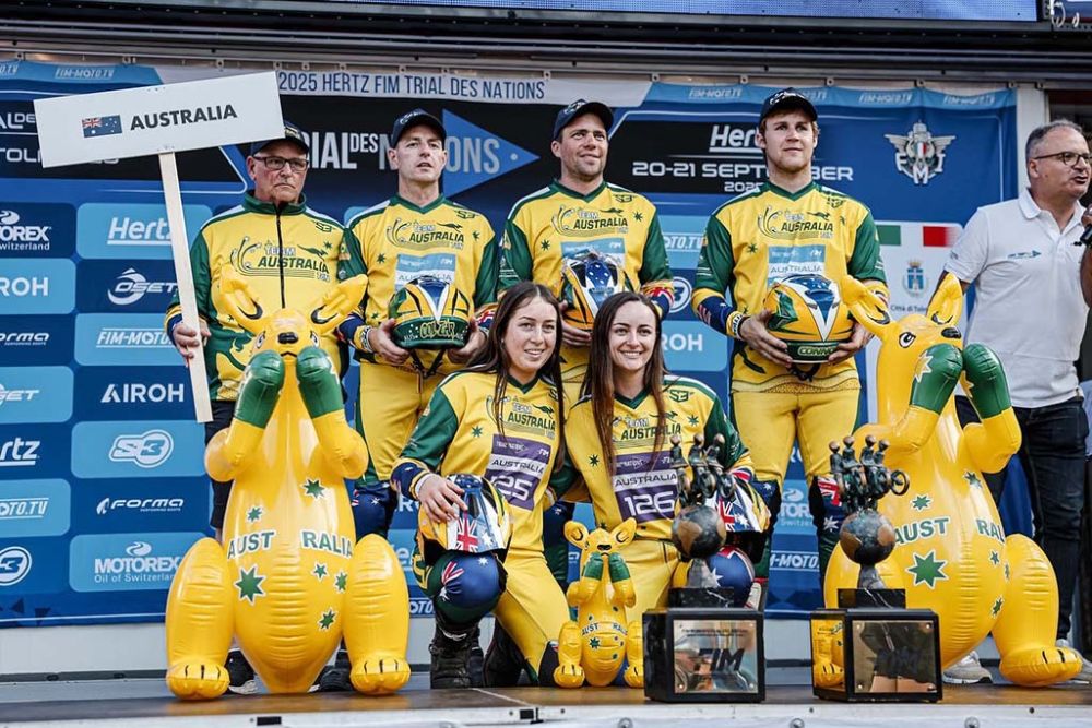 Team Australia produces tenacious performance at… | Trials Australia