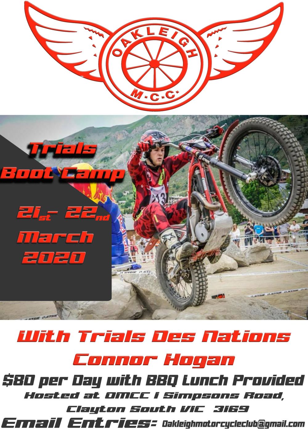 Training with TDN Rider Connor Hogan - Oakleigh… | Trials Australia