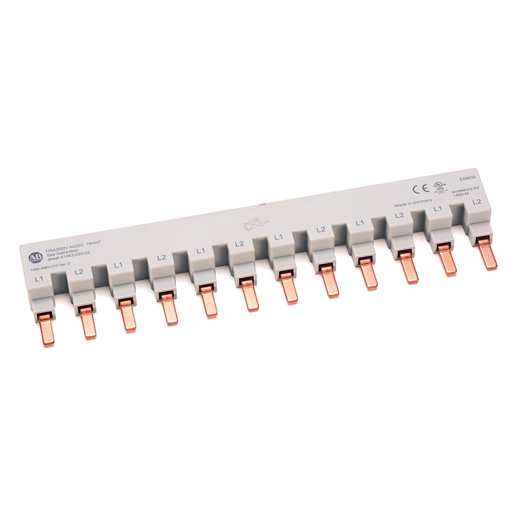 MCB Bus Bar Accessory 2 phase 10pk Triple-S