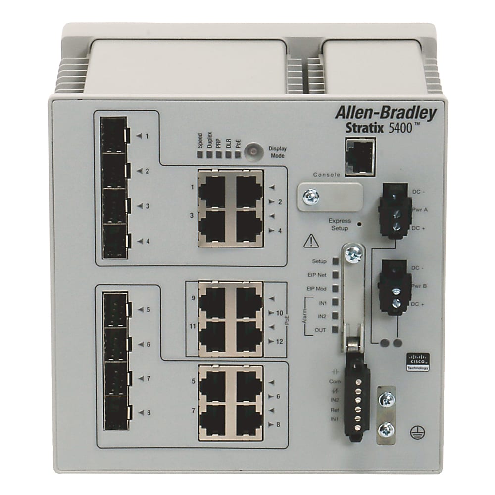 Stratix 5400 12 Port Managed Switch Triple-S