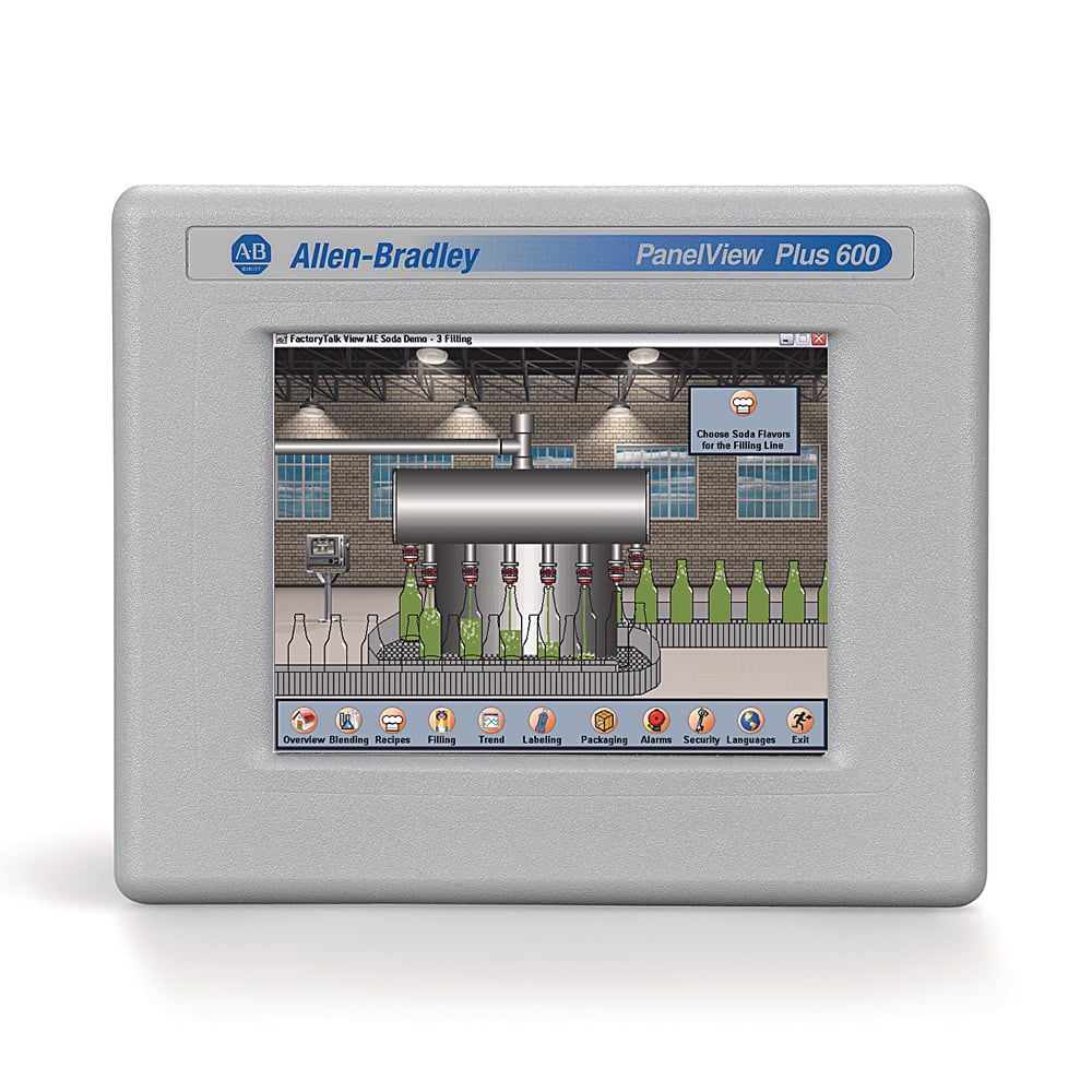 Panelview Plus 6 Compct Graphic Terminal Triple S