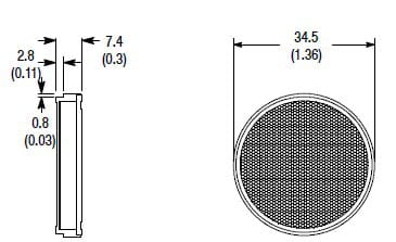 Reflectors for Photo Sensor Triple-S
