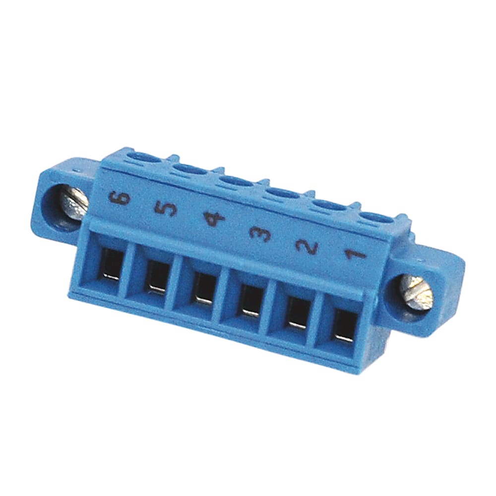 Intrinsically Safe Terminal, 6-Pole, Screw Triple-S