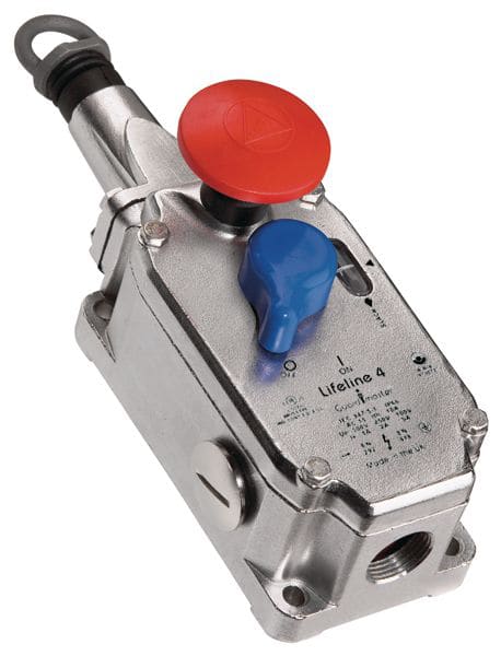Lifeline 4 SS, 0-75m, Rustfri, IP69K, M20, med Nødstopp Triple-S