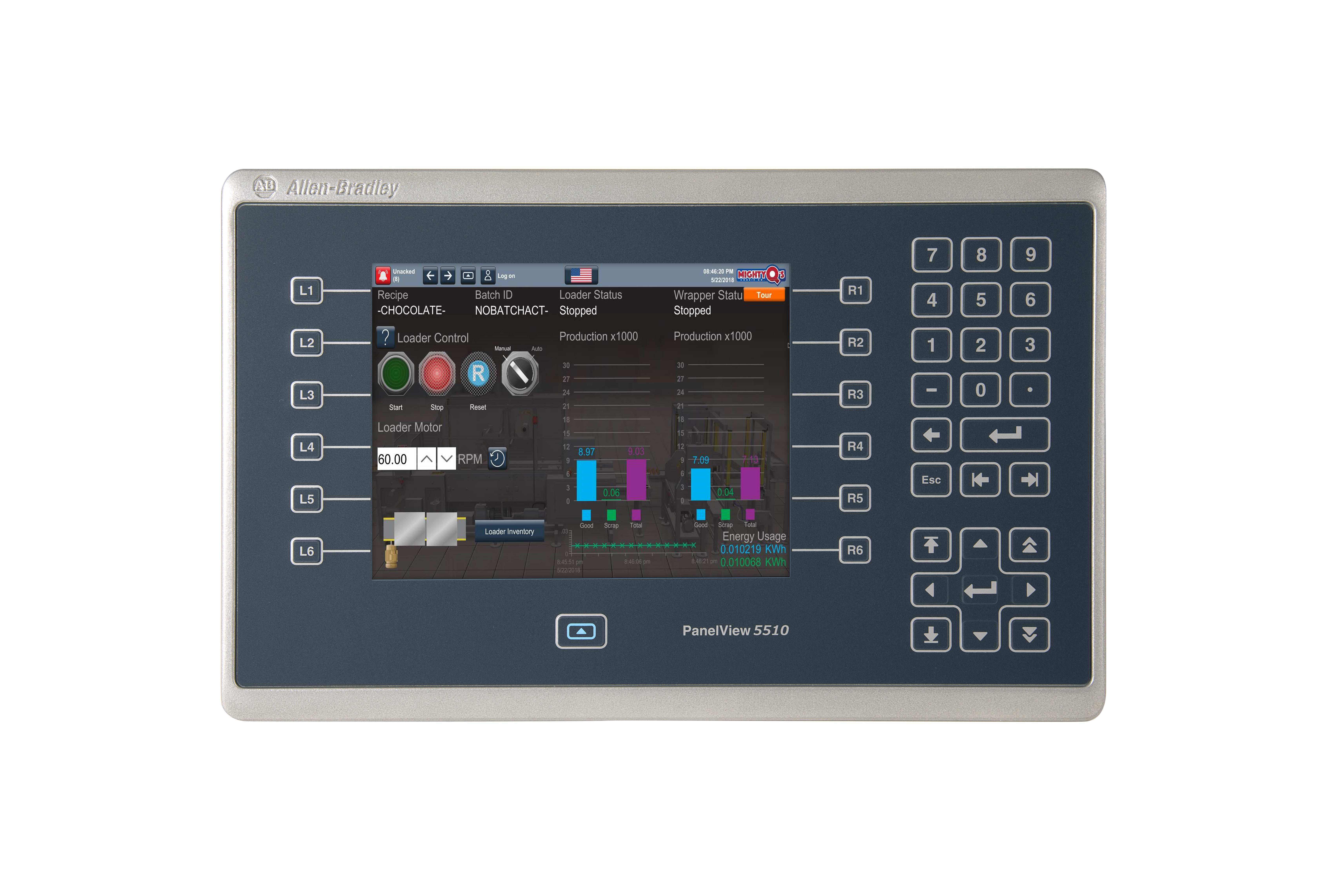 PanelView 5510 10 in. Graphic Terminal Triple-S