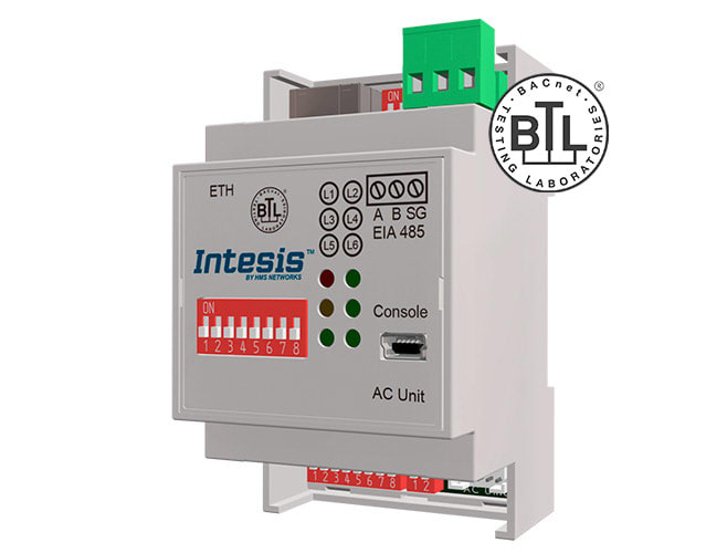 Daikin AC Domestic units to BACnet IP/MSTP Interface - 1 uni Triple-S