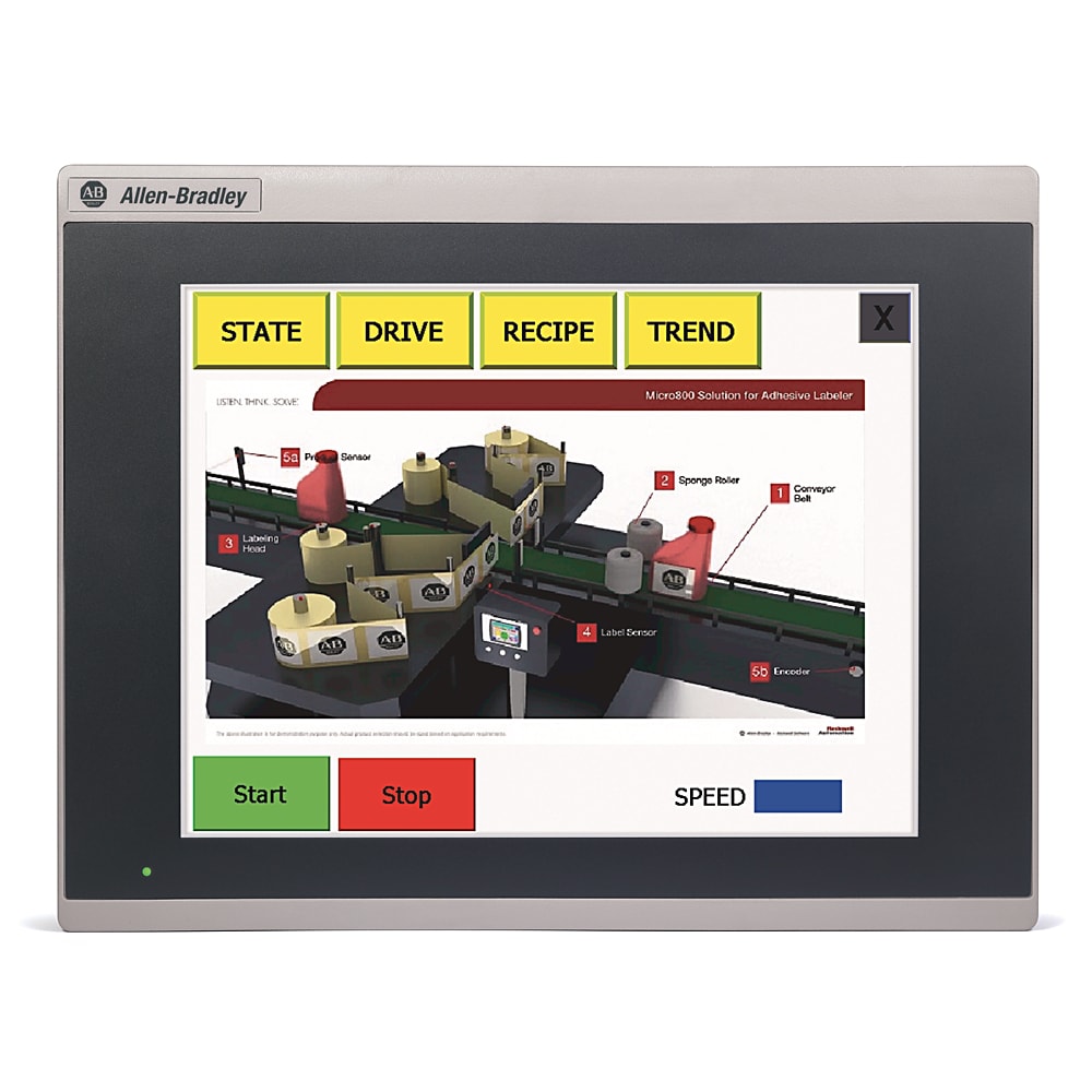 Panelview 800 10 Inch Hmi Terminal Triple S