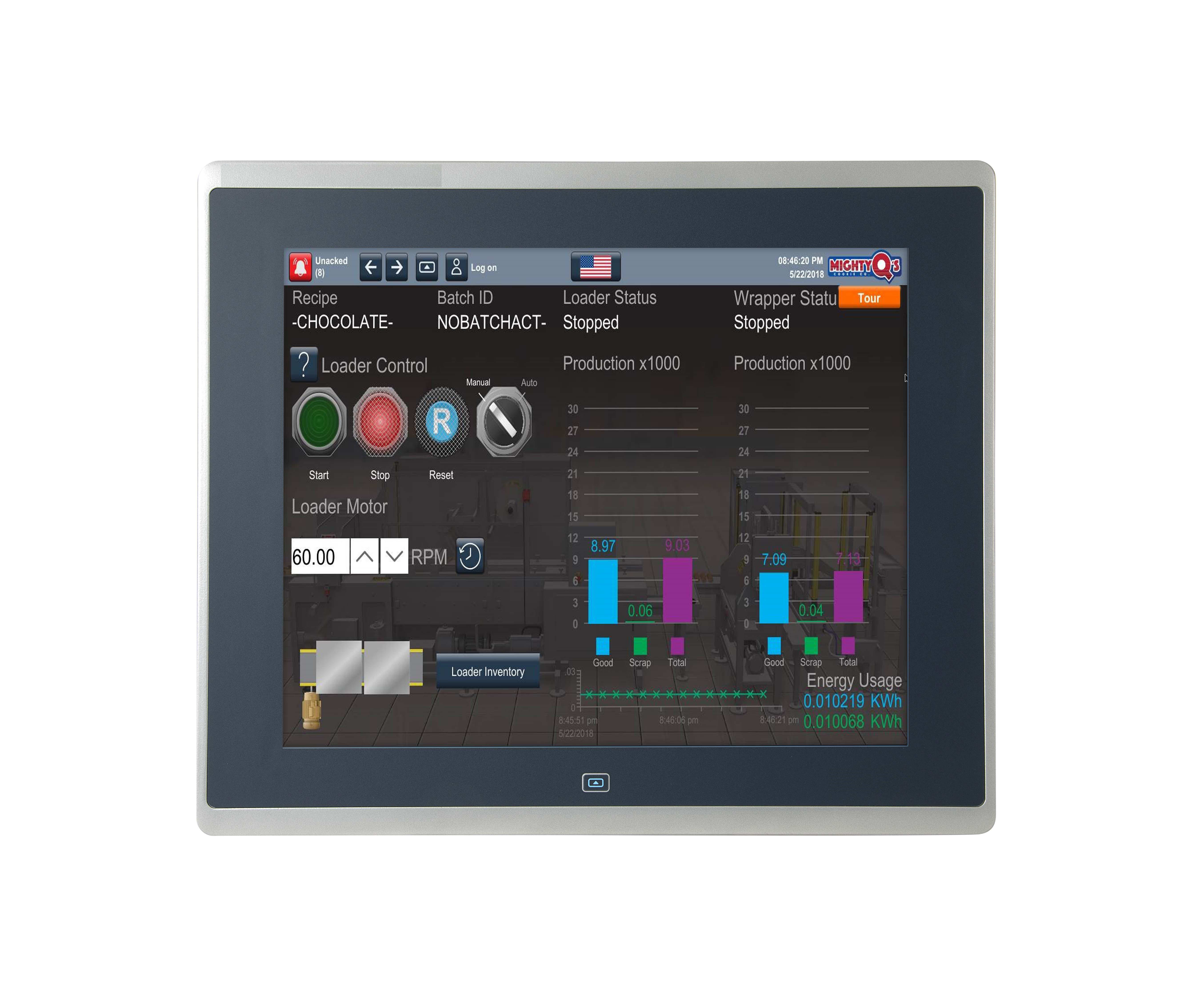 PanelView 5510 19 in. Graphic Terminal Triple-S