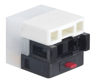 800B 16 mm Push-Button Contact Block Triple-S