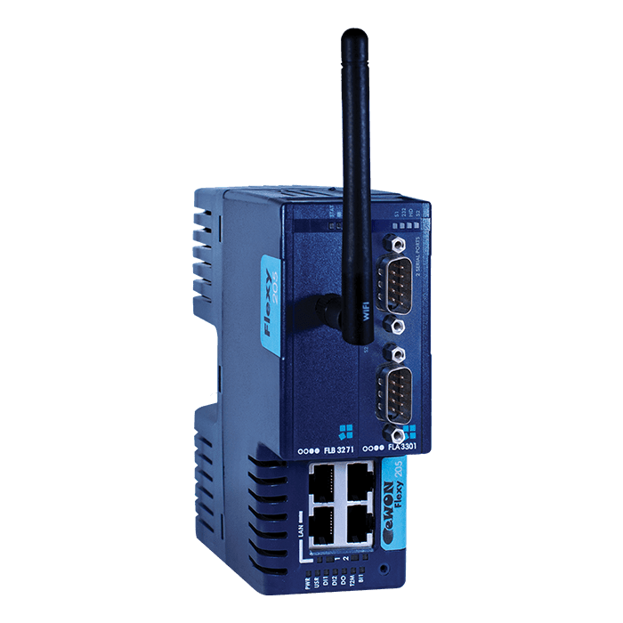 Flexy 205, IIoT Gateway and Remote Access Router u/antenne Triple-S
