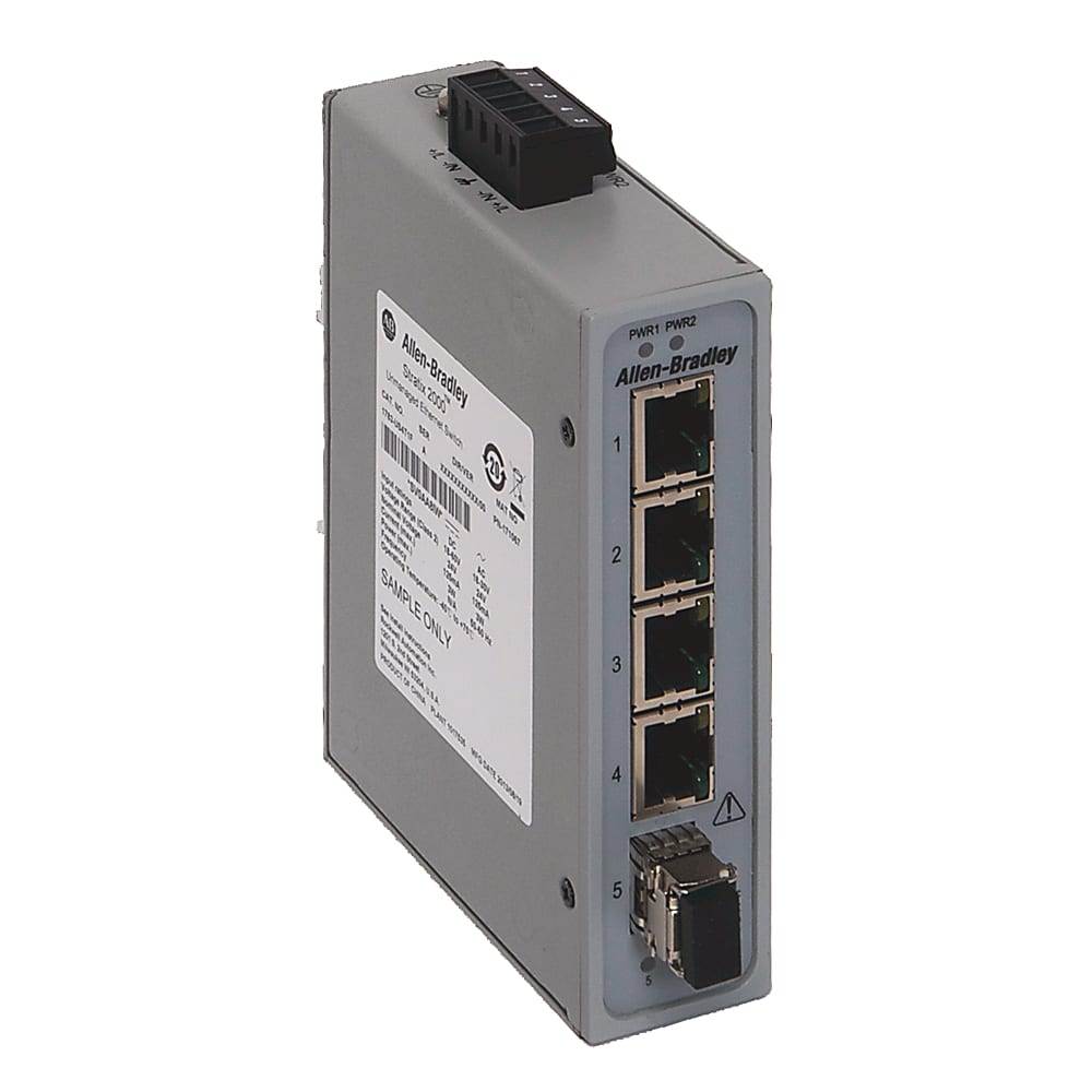 Stratix 2000 4+1 port unmanaged switch Triple-S