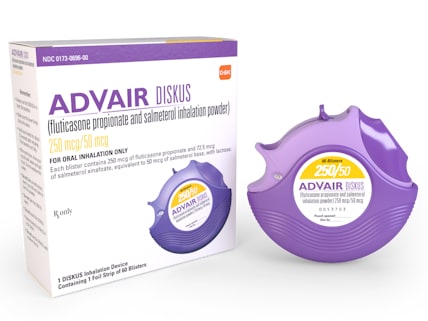 Advair Diskus 250-50mcg/Act 60 Dose Inhaler | Cost Plus Drugs