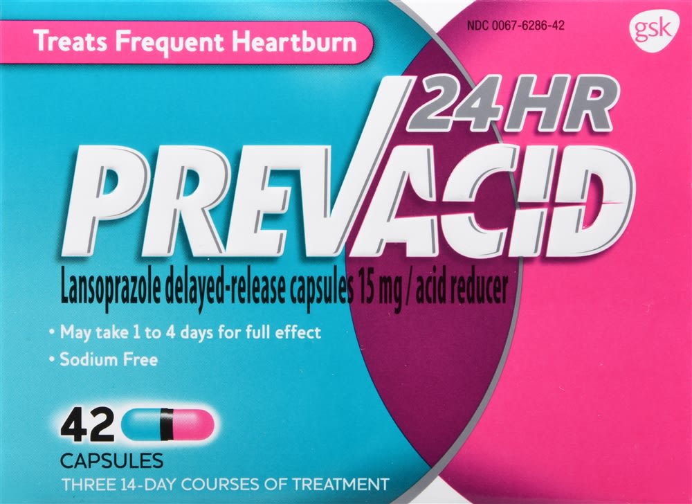 Prevacid 24 HR Acid Reducer Capsules, 42 count | Optum Store