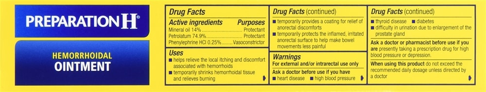 Preparation H Hemorrhoidal Ointment | Optum Store | Optum Store