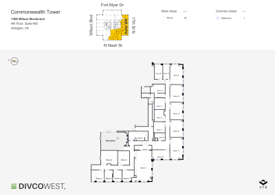 Commonwealth Tower - 1300 Wilson Boulevard, Arlington, VA Commercial ...