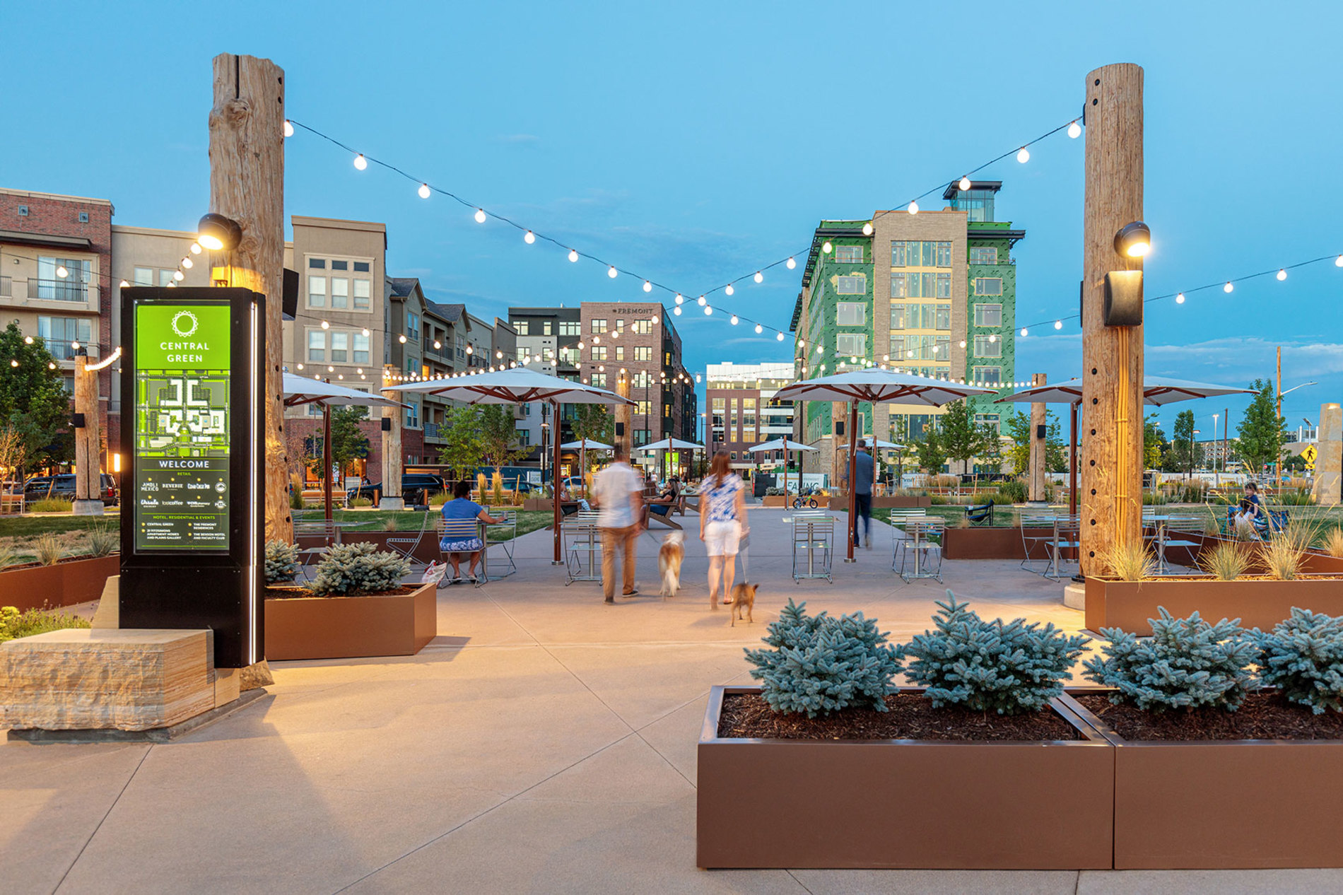 Central Green at Fitzsimons Innovation Community | Tryba Architects