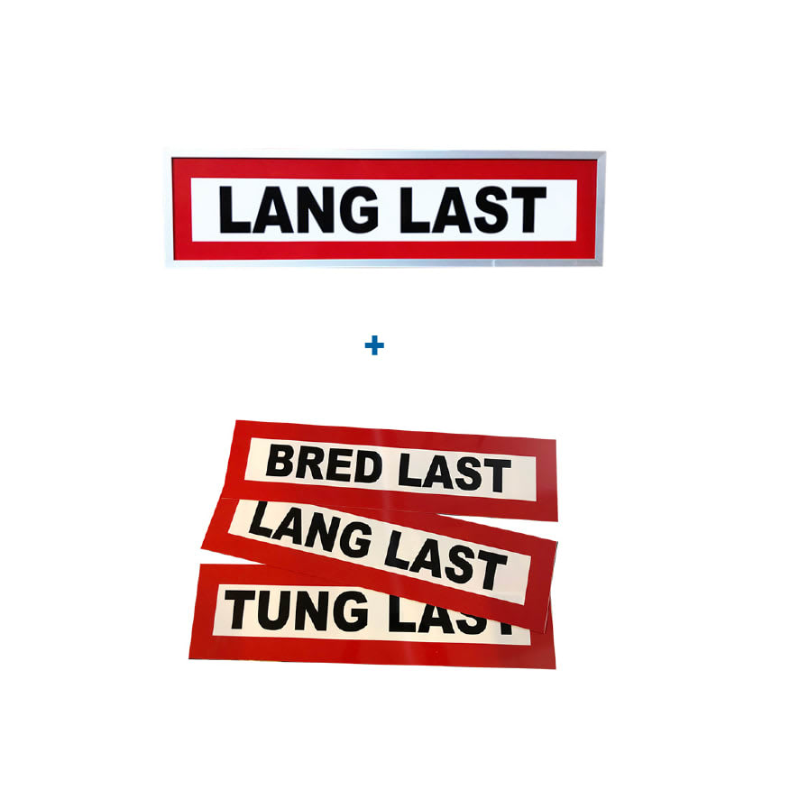 LED lysskilt front - med bred/lang/tung skilt VDL Truck & Trailer ...