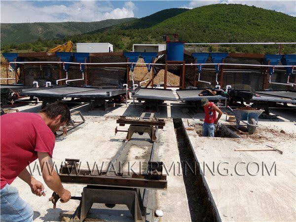 5-15 ton per hour Rock Chrome Processing Plant in Albania - walker