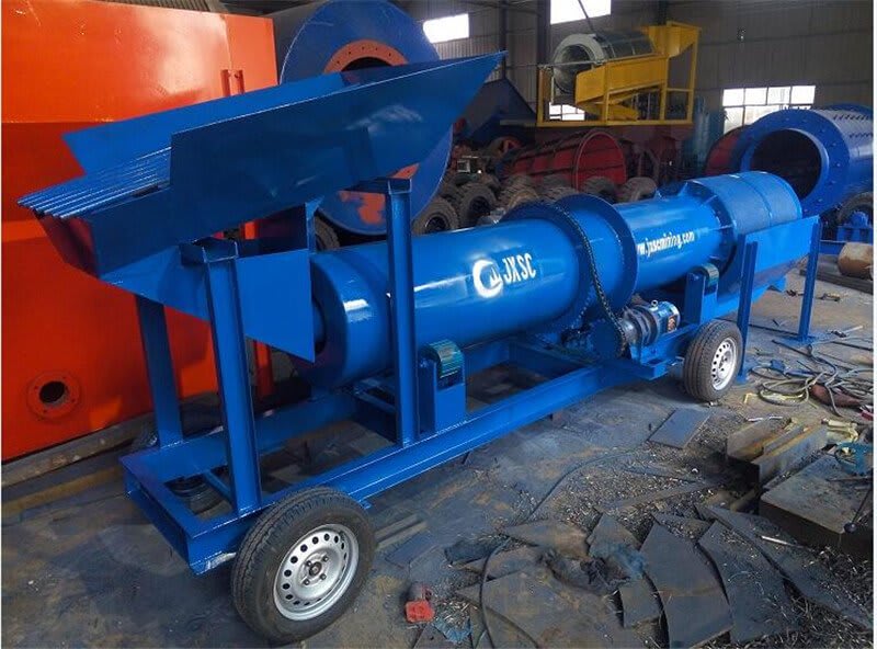 Trommel Scrubber Customized by Walker mining manufacturer - walker