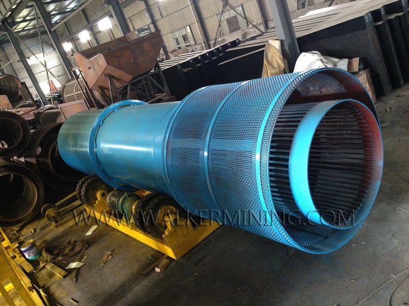 Trommel Scrubber Customized by Walker mining manufacturer - walker