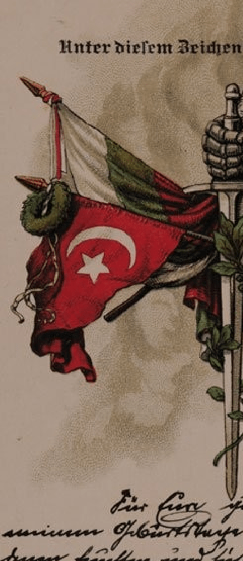 I. Dünya Savaşı İttifak Devletleri propaganda afiş ve ...