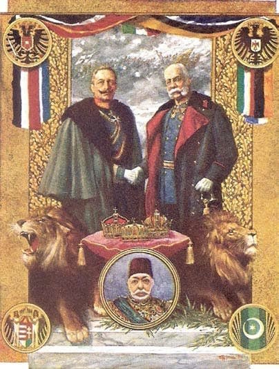 I. Dünya Savaşı İttifak Devletleri propaganda afiş ve ...