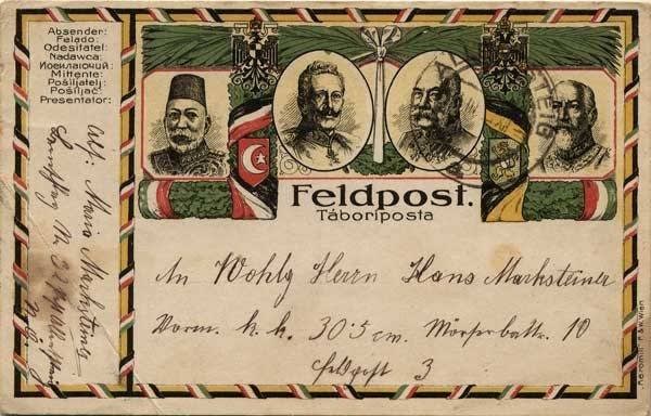 I. Dünya Savaşı İttifak Devletleri propaganda afiş ve ...