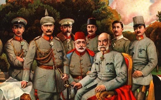 I. Dünya Savaşı İttifak Devletleri propaganda afiş ve ...