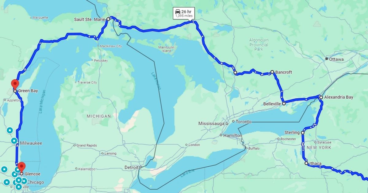 One Week, Two Wheels: My Solo Adventure Across Mich., UP, Canada, and NY