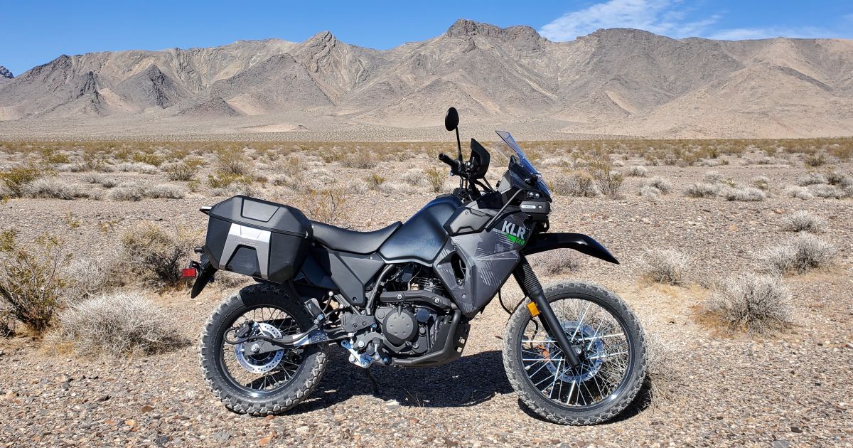 2022 Kawasaki KLR 650 Adventure Motorcycle Rental in Las Vegas, NV m ...