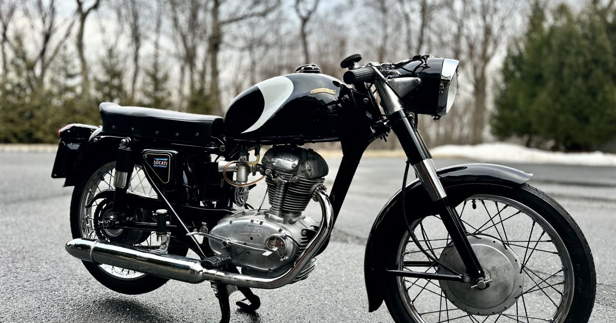 1957 Ducati 175 Motorcycle Rental in Califon, NJ m-eg34xqe