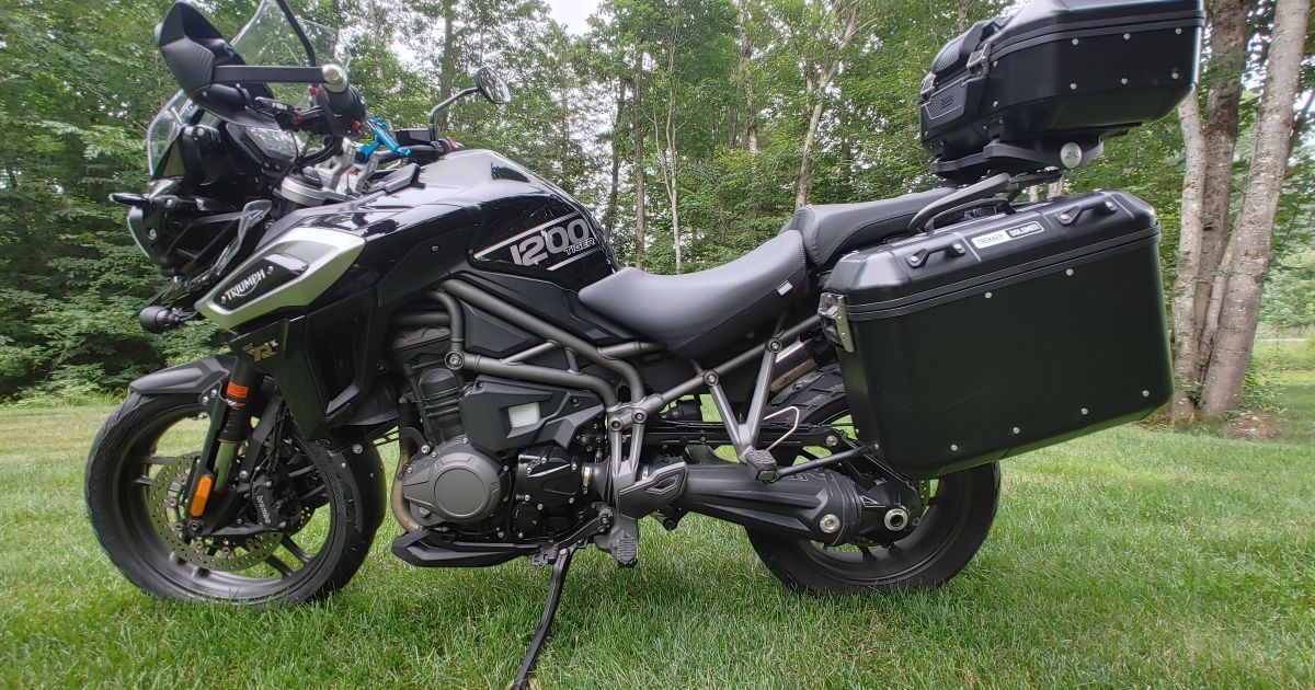 2018 Triumph Tiger 1200 XRX Low Motorcycle Rental in New Boston, NH m ...