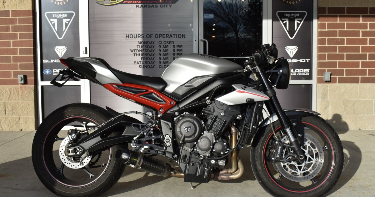 2018 Triumph Street Triple R Motorcycle Rental in Olathe, KS m-79w2kre ...