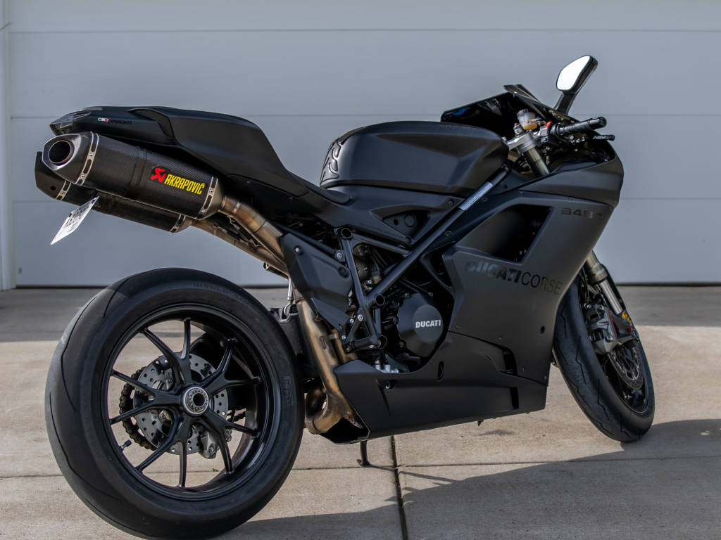 Ducati 848 Dark Wallpaper