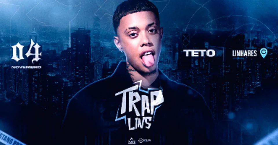Trap Lins com show de Teto em Linhares, ES - Beevtz