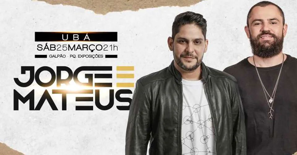 Jorge e Mateus em Ubá, MG - Beevtz Jorge e Mateus em Ubá, MG - Beevtz