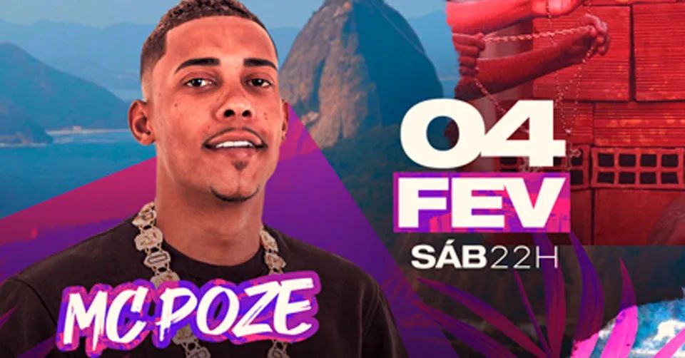 Pré Carnaval com MC Poze em Braço do Norte, SC - Beevtz