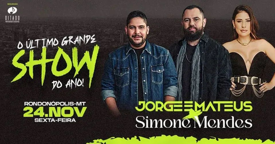 O Último Grande Show do Ano - Jorge e Mateus + Simone Mendes - Beevtz