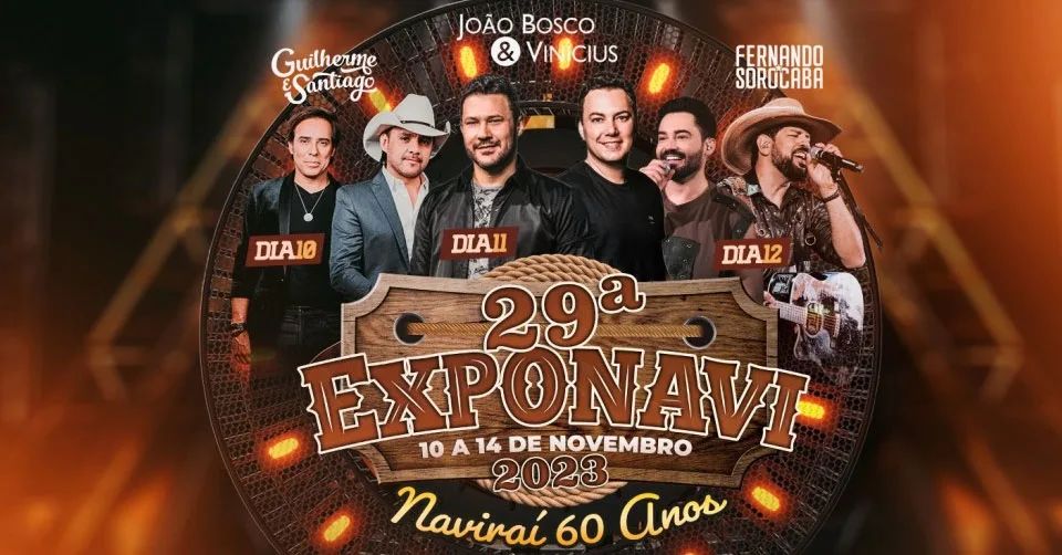 Exponavi 2023 - Fernando e Sorocaba, João Bosco e Vinícius e mais - Beevtz