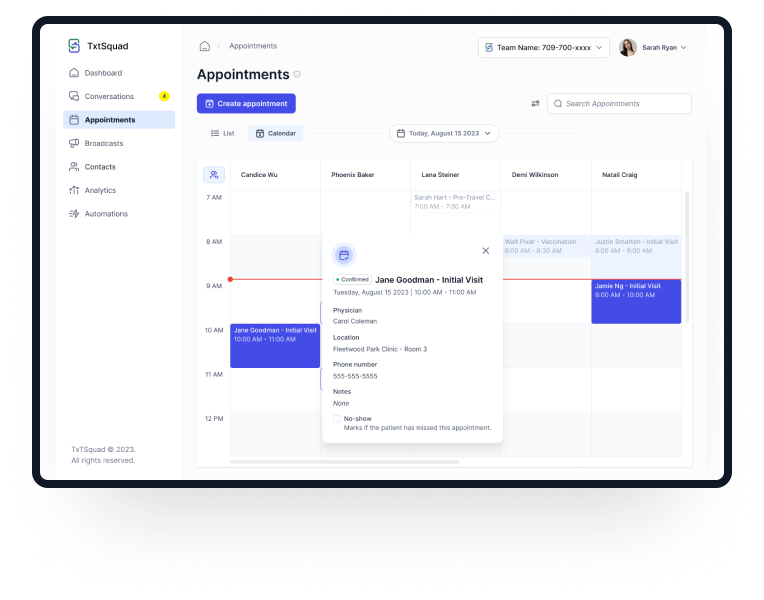 Automated Text Messaging Platform For Your Organization | TxtSquad